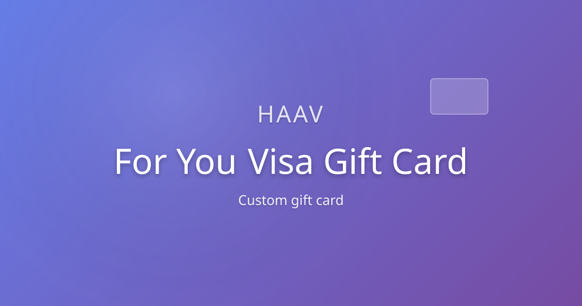 HAAV Products